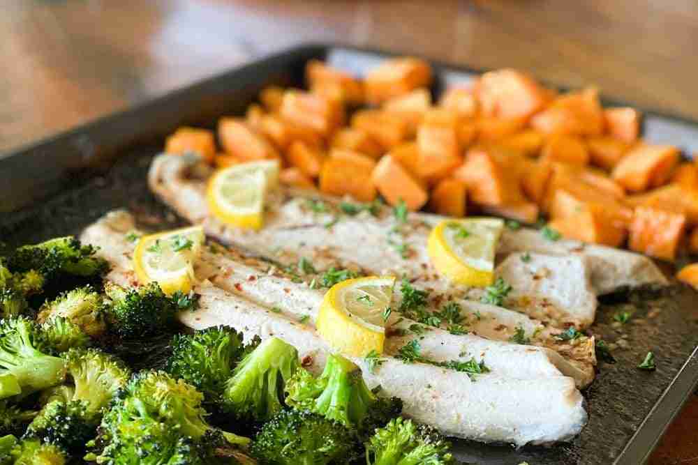 Sheet Pan Trout